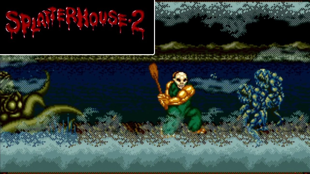 Splatterhouse 2 (full playthrough w/ commentary) - YouTube