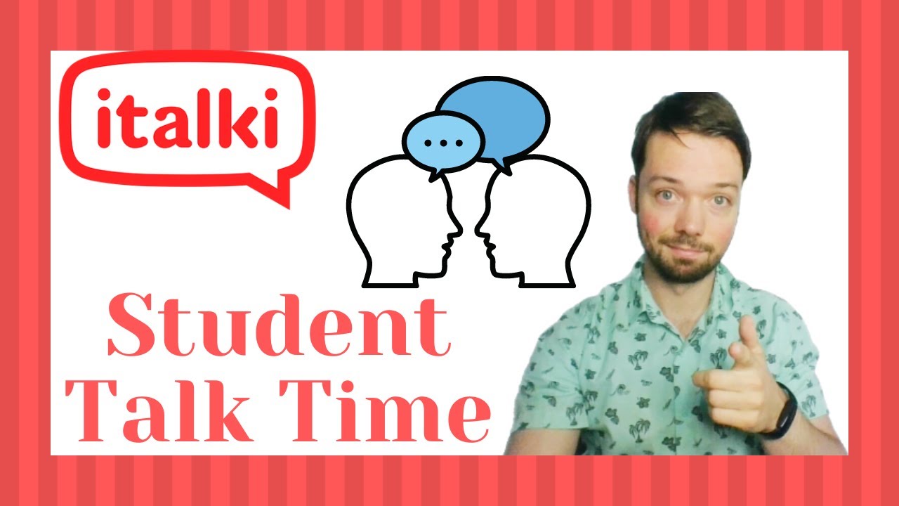 How to Increase Student Talk Time on iTalki - YouTube