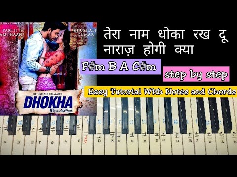 Dhoka | Arijit Singh Easy Piano Tutorial With Written Notations And ...
