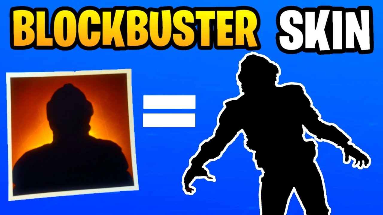 BLOCKBUSTER SKIN In Fortnite: Battle Royale! [PS4, Xbox One, PC ...