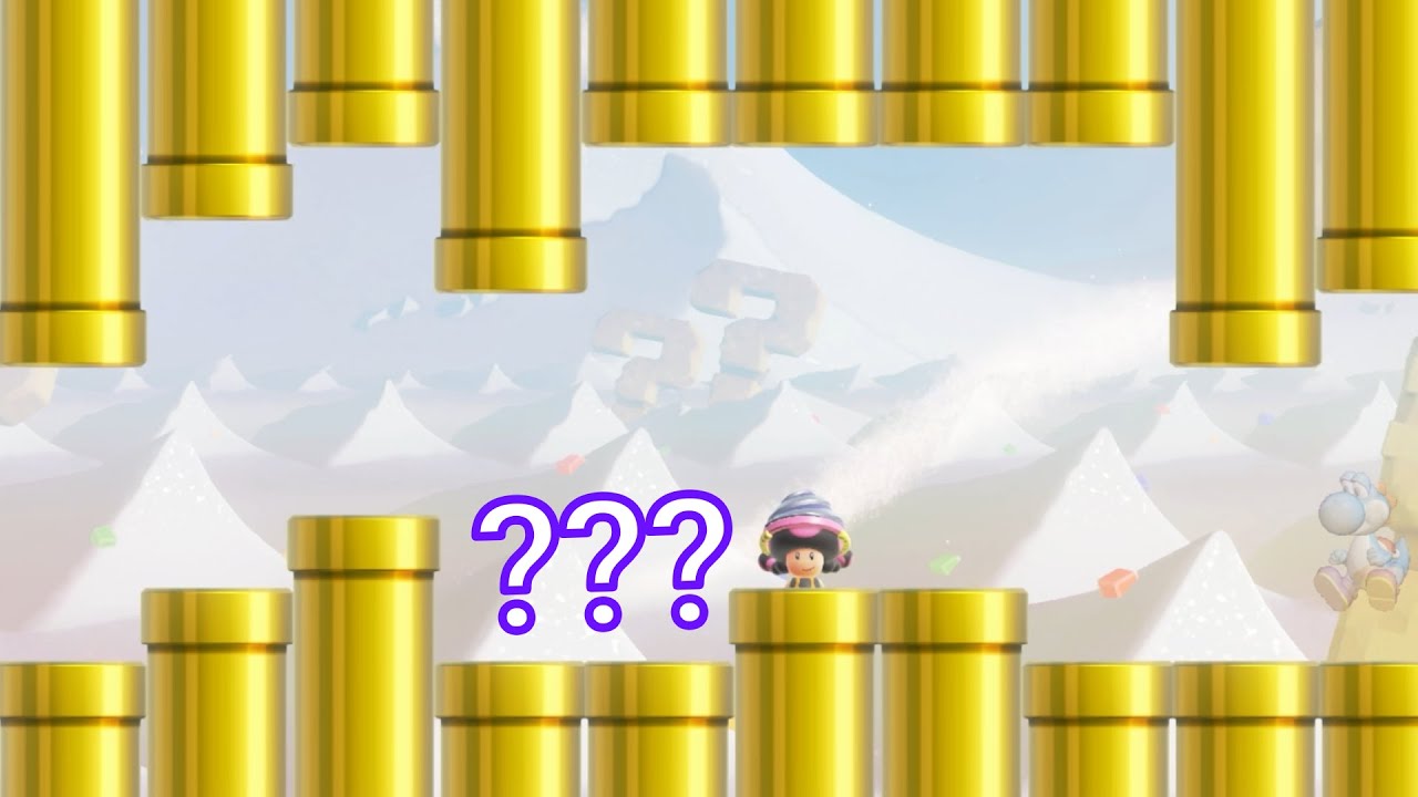 Super Mario Bros. Wonder Has A PICK-A-PIPE Level? - YouTube