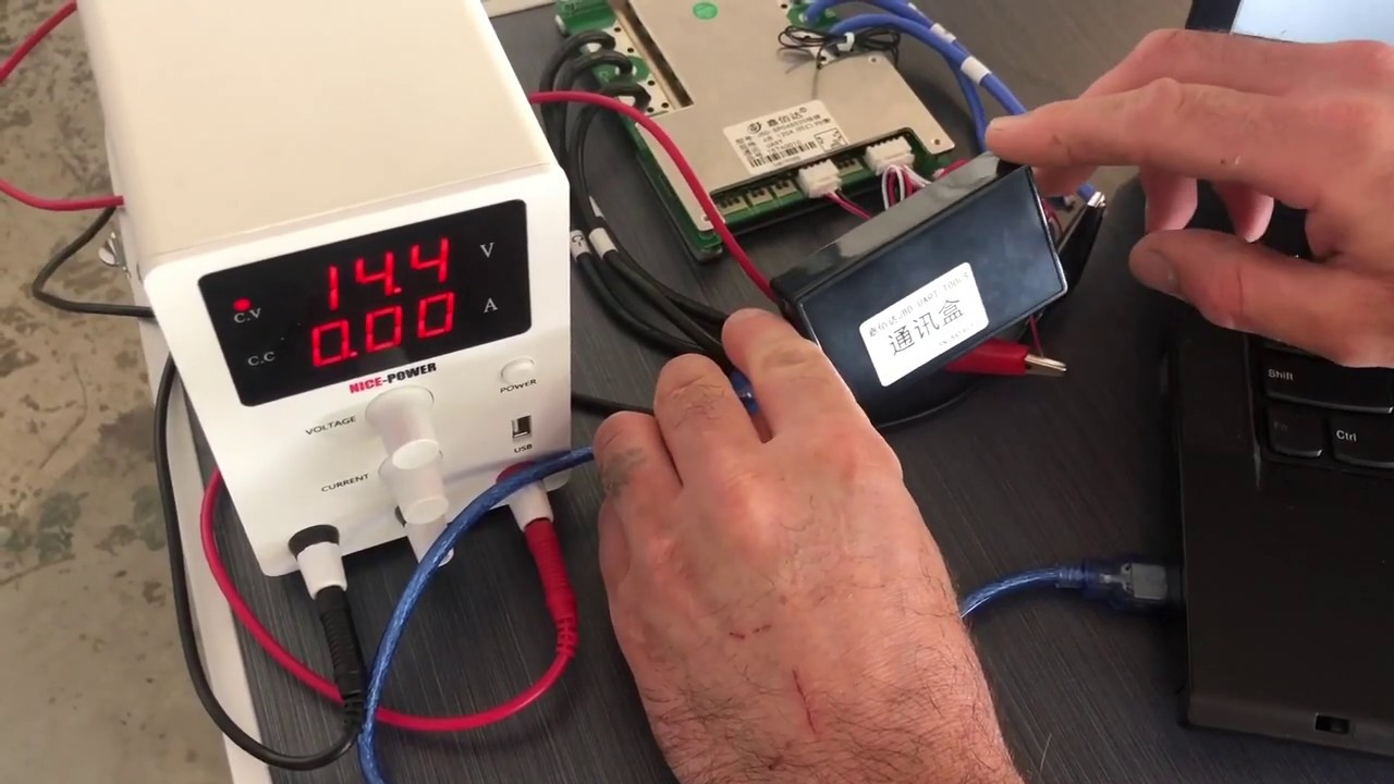 BMS desktop software demonstration - YouTube