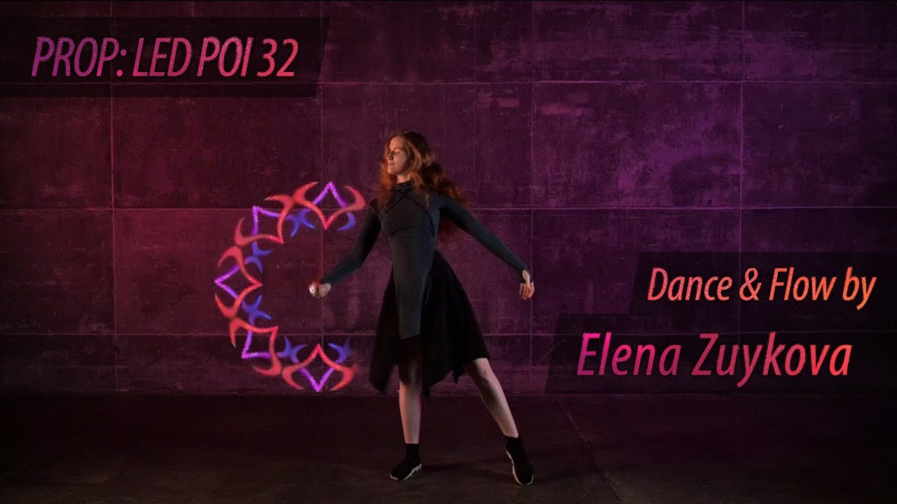 LED Pixel Poi flow & spinning / NeoPoi 32 / Demo - YouTube