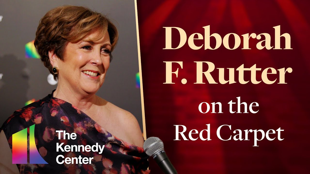 Deborah F. Rutter on the 2024 Kennedy Center Honors Red Carpet - YouTube