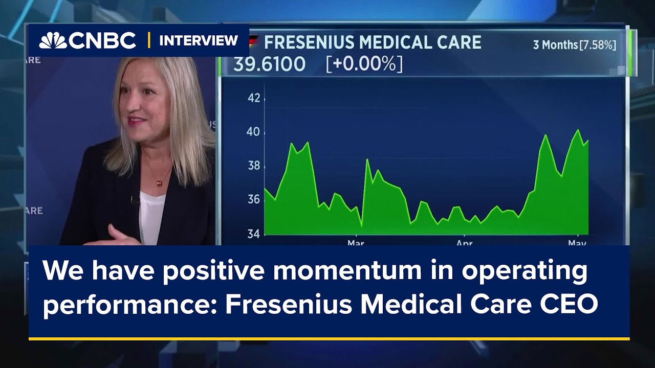 We have positive momentum in operating performance: Fresenius Medical Care CEO - YouTube