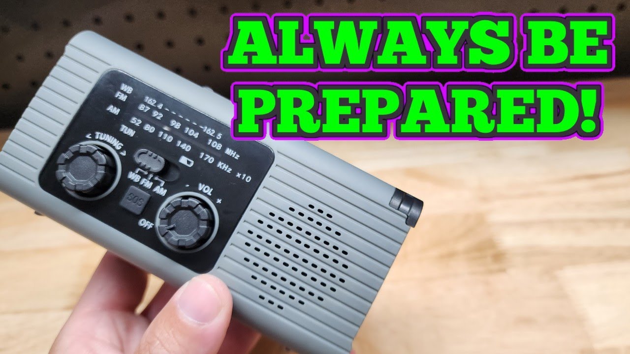 Emergency Radio: Your Lifeline During Natural Disasters - YouTube