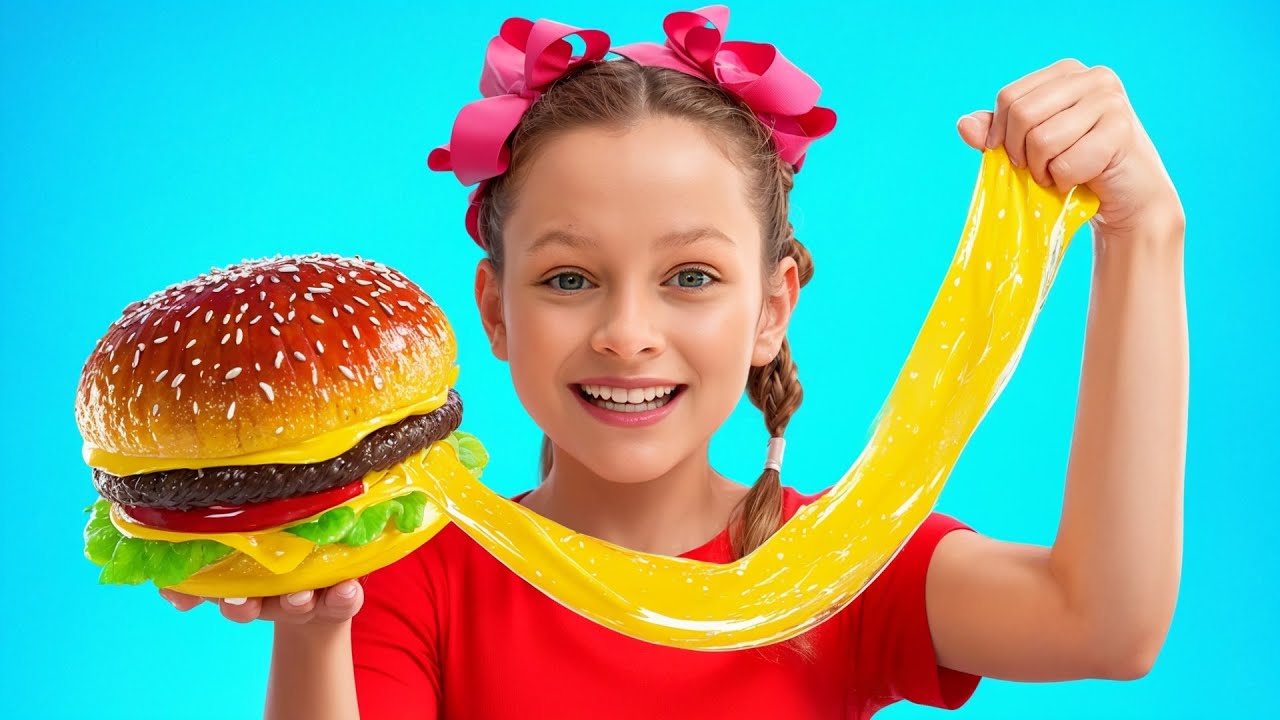 Burger Song | Let's Make Funny Burgers Together! - YouTube