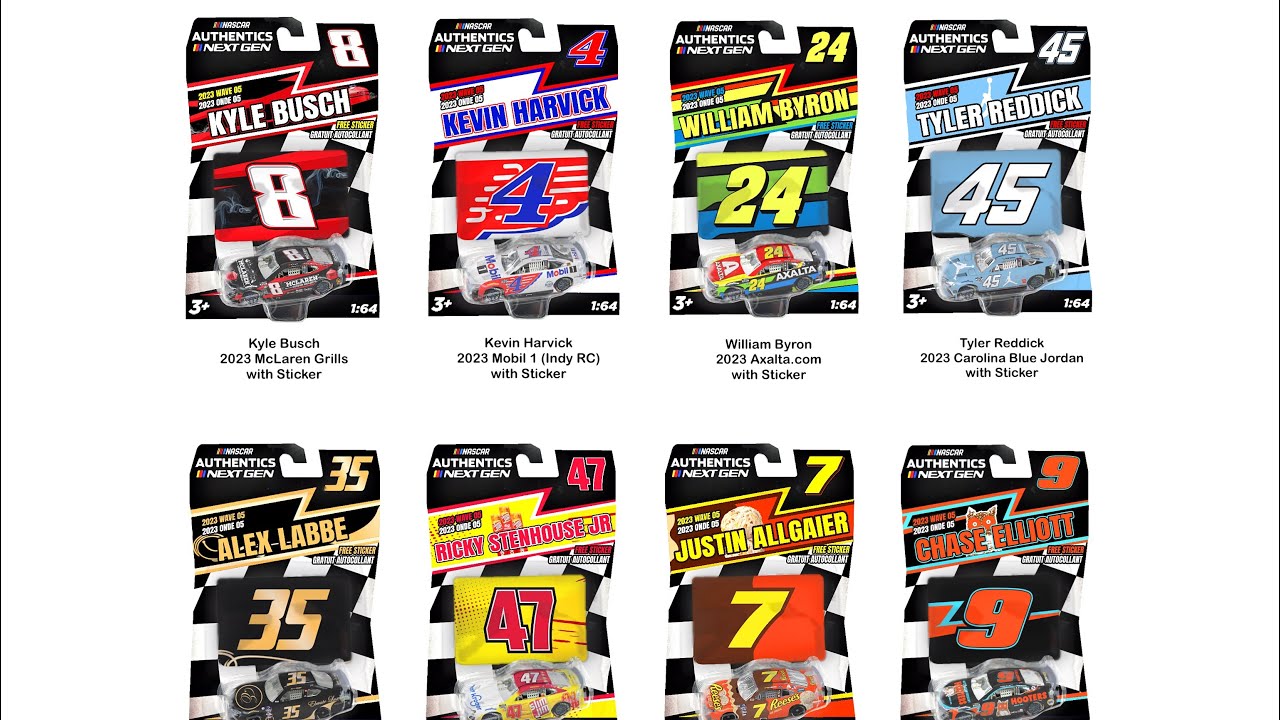 ND34 Authentic’s 2023 Wave 5 #nascar #cars #cupseries #decals #diecast ...