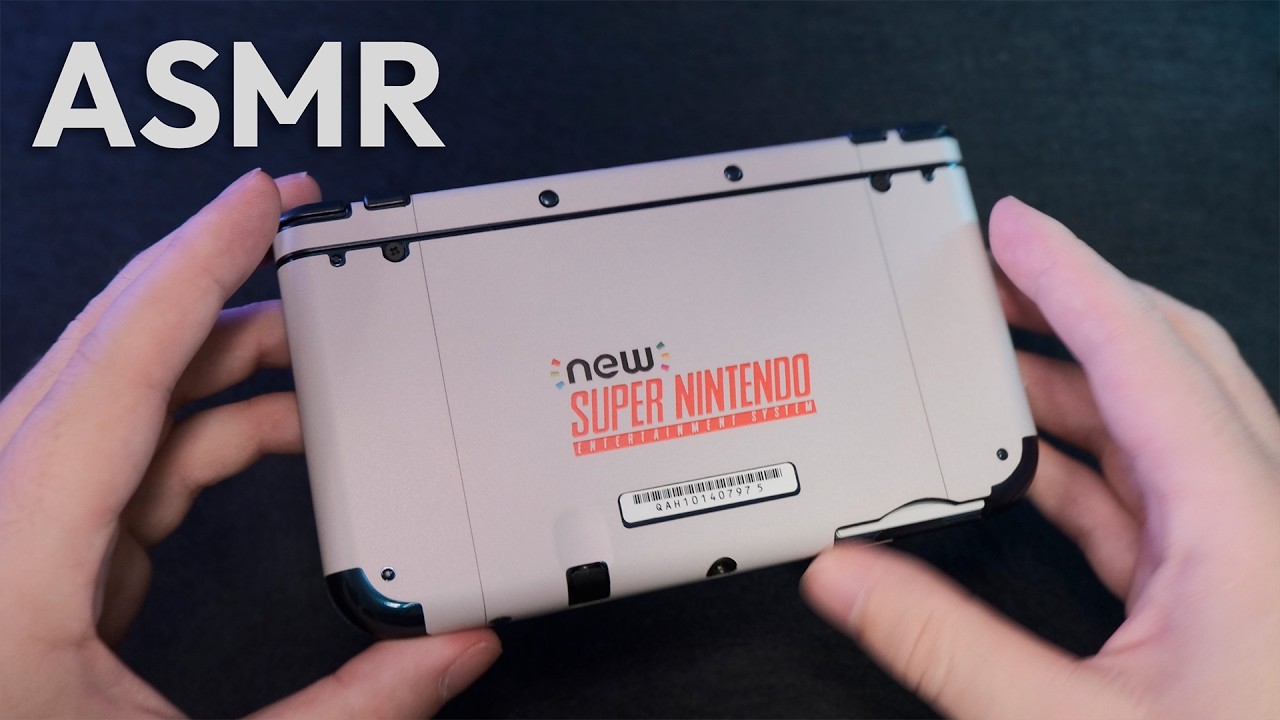 ASMR | Rare Nintendo 3DS, Tapping, Sctatching, Touching Triggers (No ...