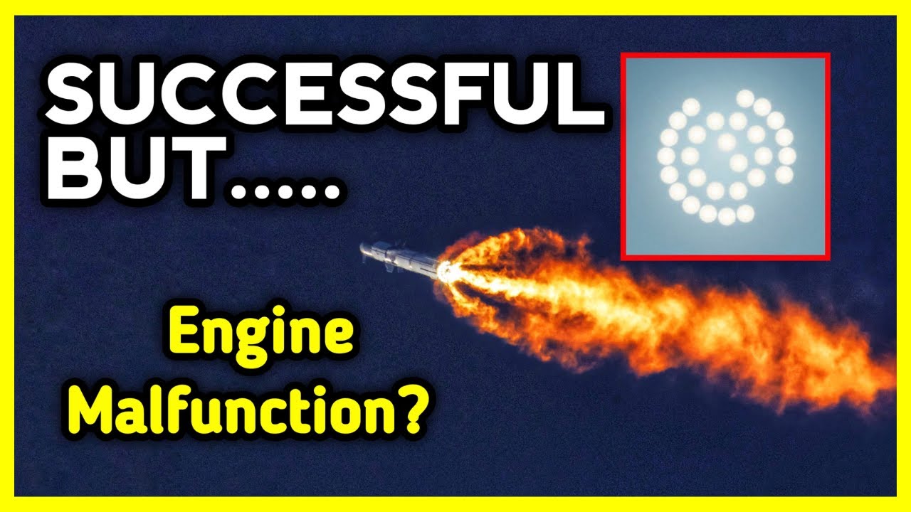 Starship Launch Last Minute Failure, Engine Malfunction | Episode 7 ...
