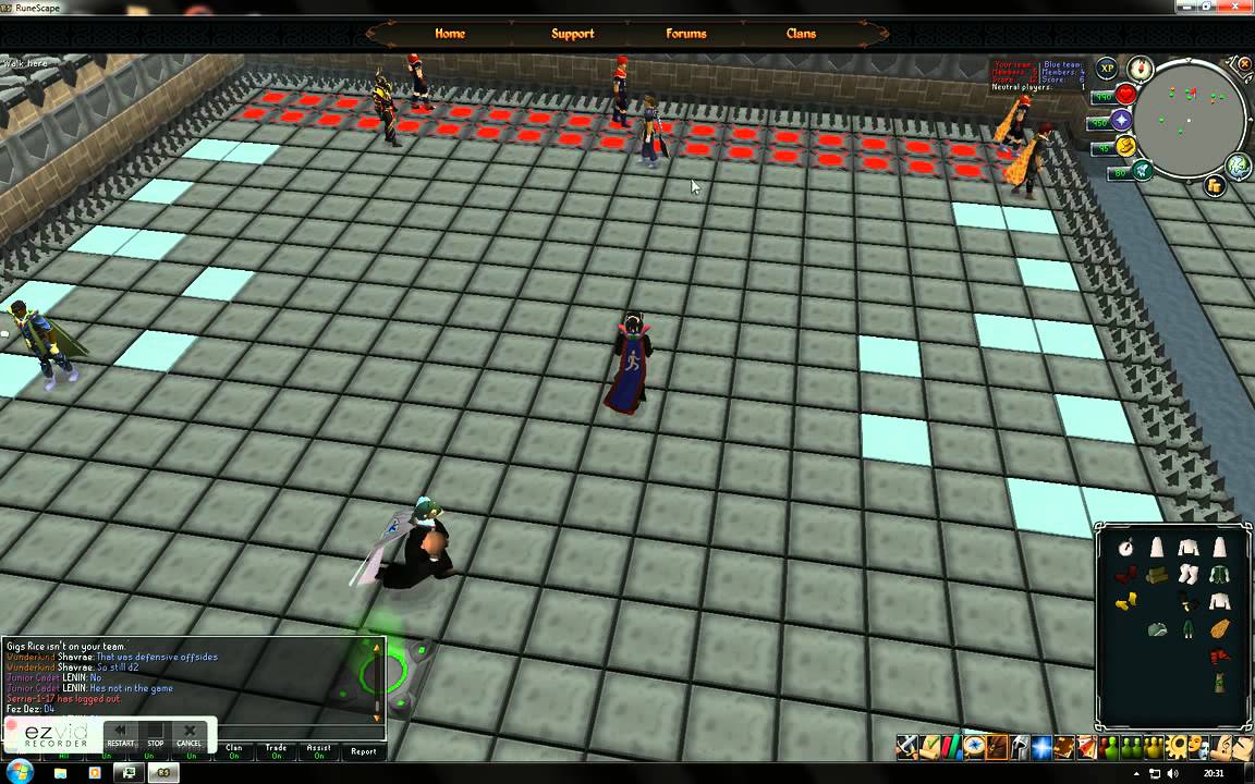 Blue Narrow tackle/goal @ Statue by goal - YouTube