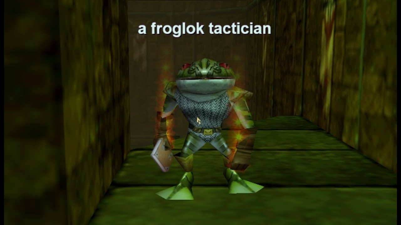 Druid Solos Froglok Tactician, Lower Guk, Project 1999 EverQuest - YouTube