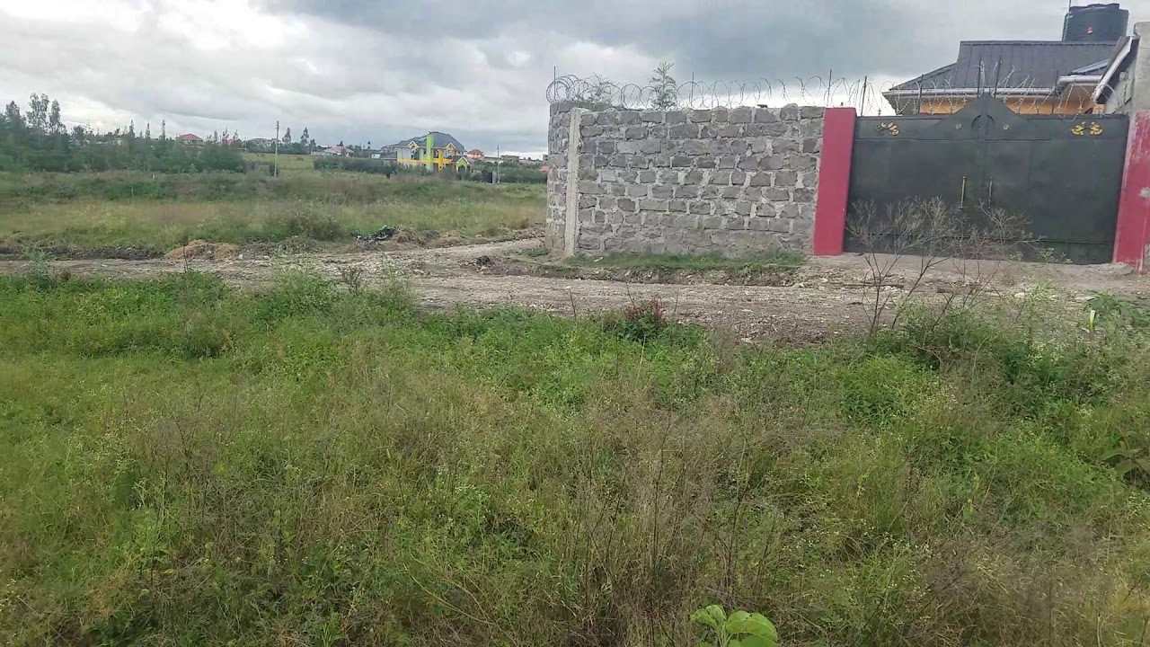Video for plot for sale in Kitengela Sifa farm @ Kes 1.35m - YouTube