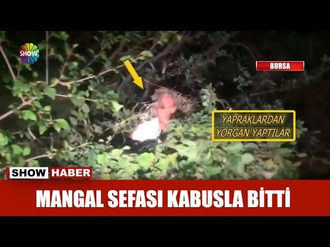 Mangal sefası kabusla bitti