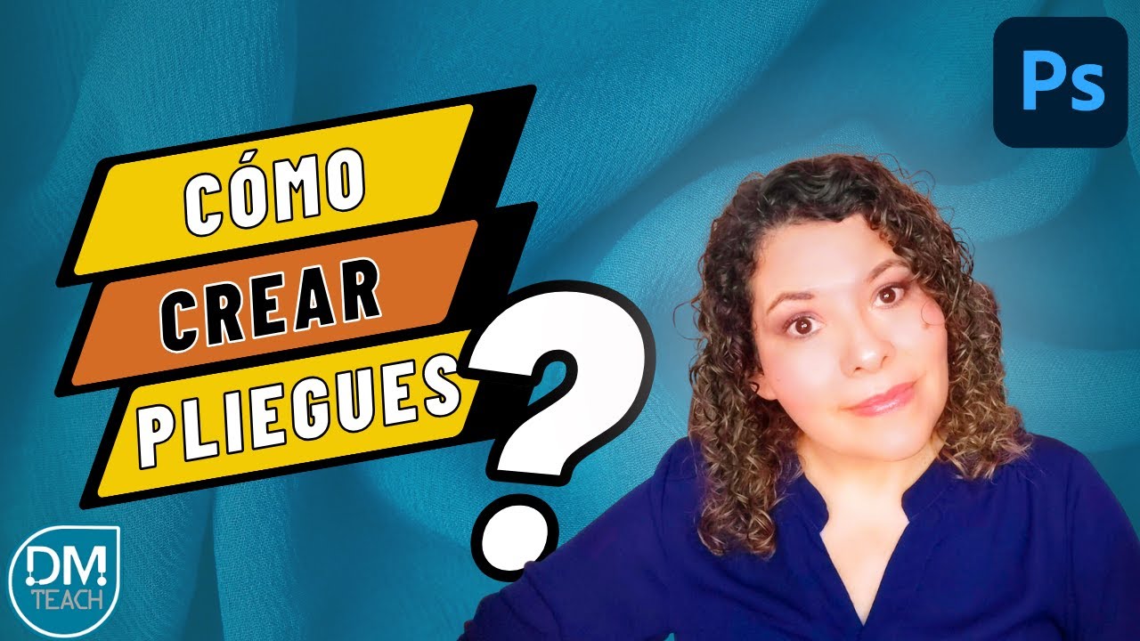 CÓMO crear pliegues de ropa 👕en Photoshop - YouTube
