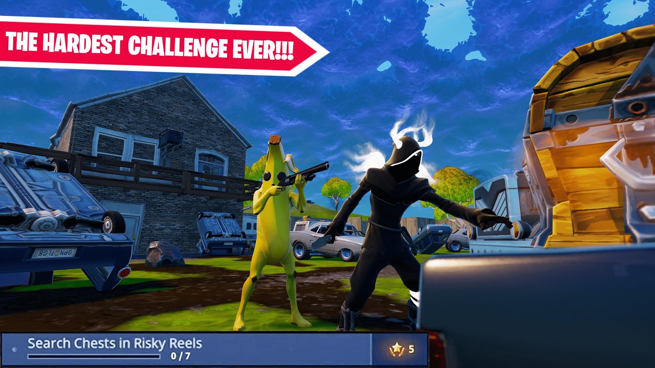 The HARDEST Challenge In Fortnite History.. - YouTube