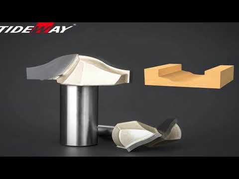 Tideway Professional Grade Woodworking Cutters CNC Tool Clearing Bit ...