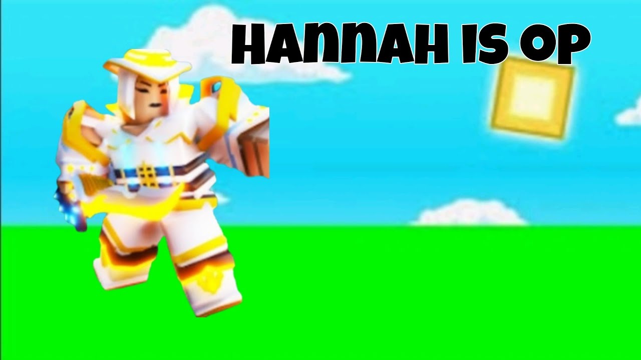 Using hannah kit in duels |Roblox bedwars - YouTube