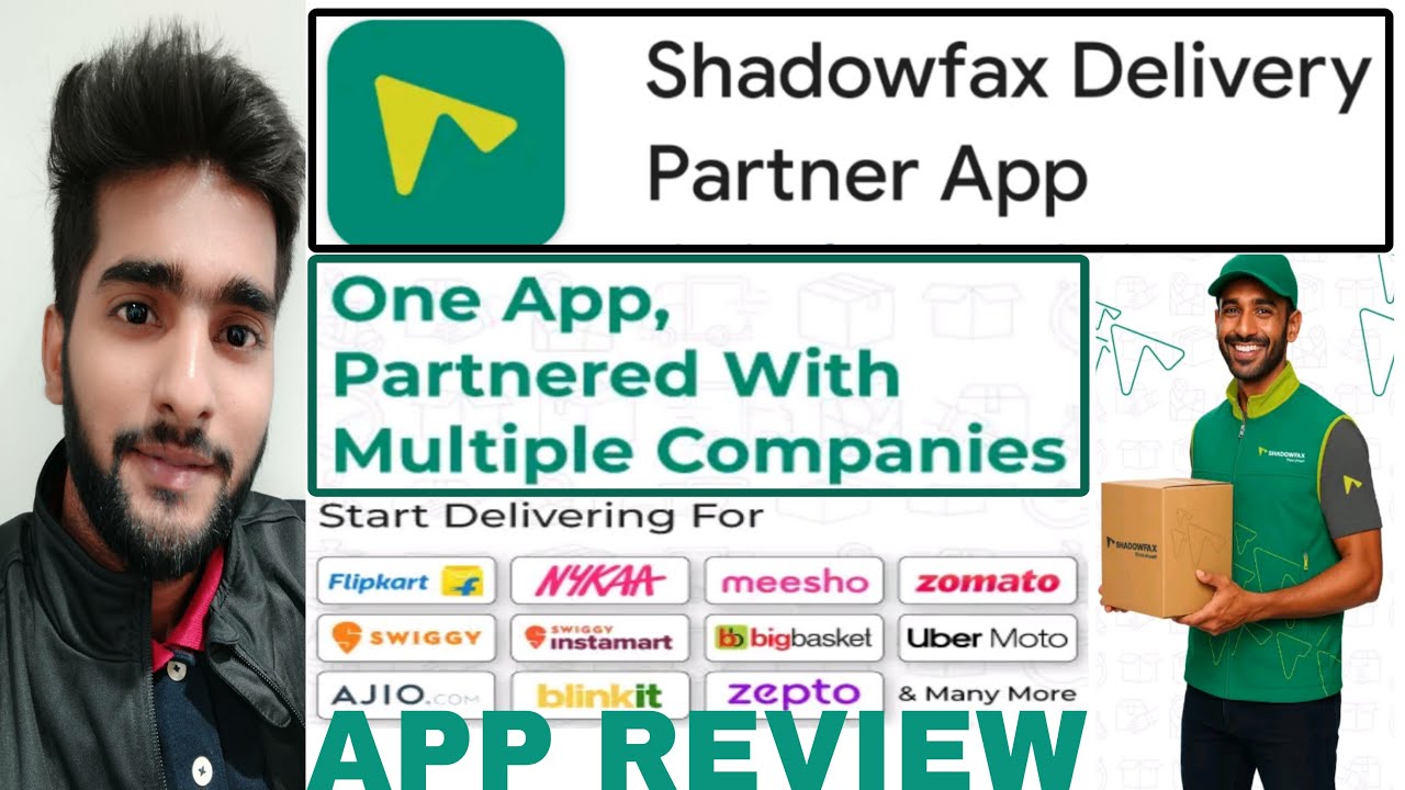 Shadowfax delivery partner app details and review | MD TALKIES - YouTube