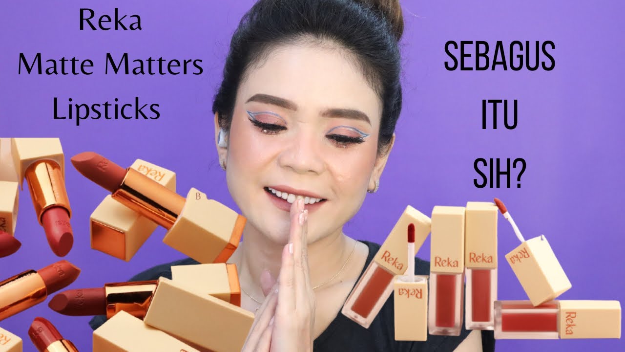 NGETES KEKUATAN LIPSTIK, DIPAKE MAKAN | REKA LIPSTICK | SADDY AULIA ...