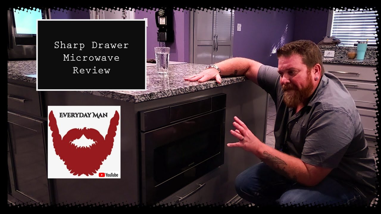 Sharp Drawer Microwave Model SMD2470AH Review - YouTube