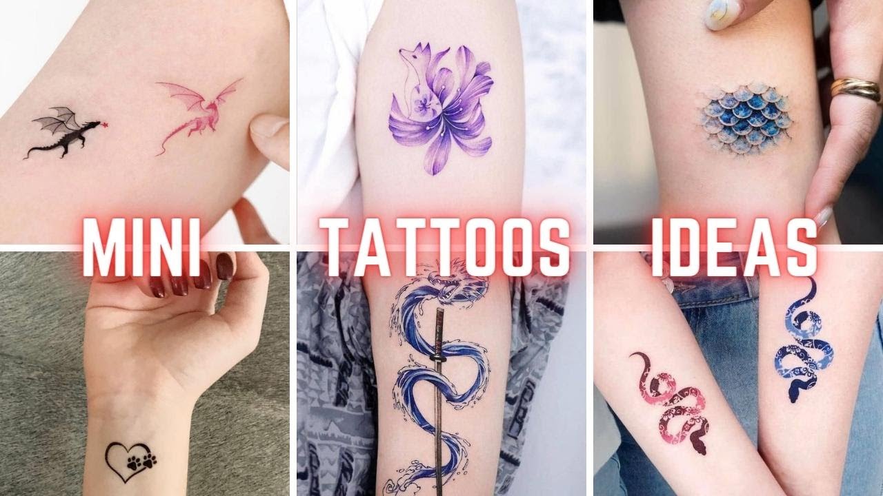 Mini tattoos for Girls Small tattoos for women cute & unique tattoos ...