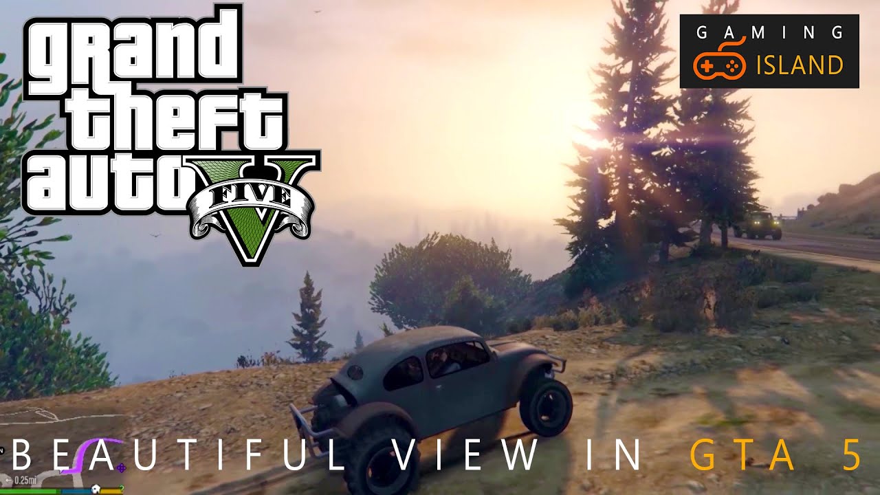 Beautiful morning view in GTA 5 PC - YouTube