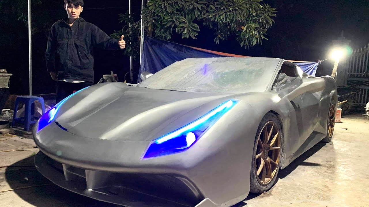 Hoàn thành đèn cho ferrari | Complete headlights for the farmer's ...