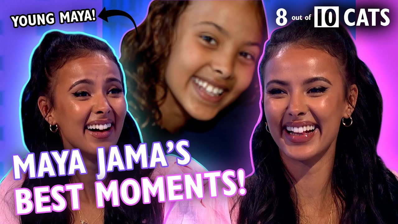 Love Island’s Maya Jama’s Funniest Moments | 8 Out of 10 Cats - YouTube