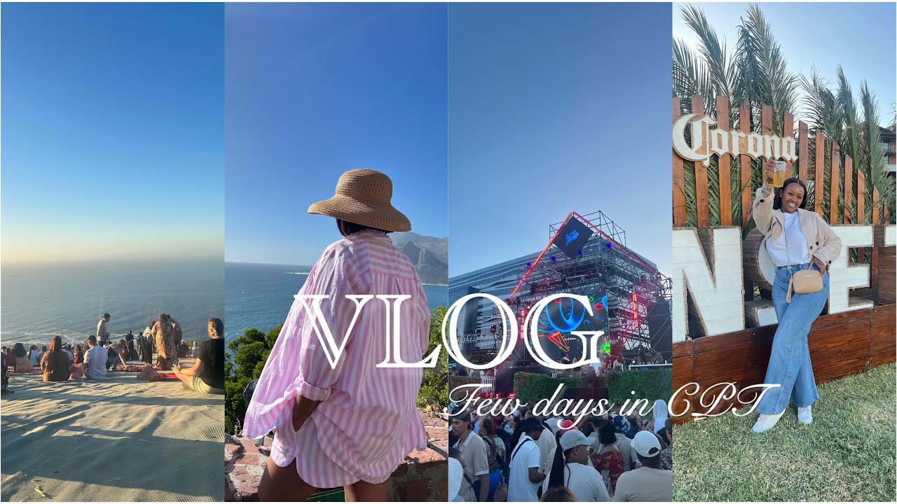 VLOG- few days in CPT, enjoyed the secrets of summer, signal hill views ...