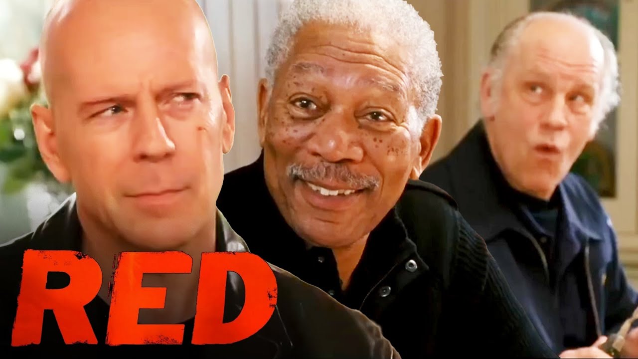 'We're Getting the Band Back Together' Scene | Red | Bruce Willis ...