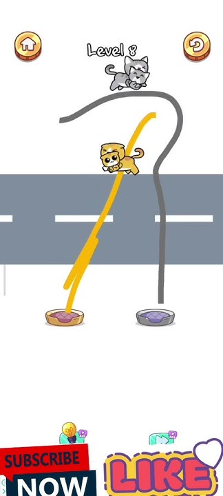 Cat rush DRaw puzzle game # shorts - YouTube