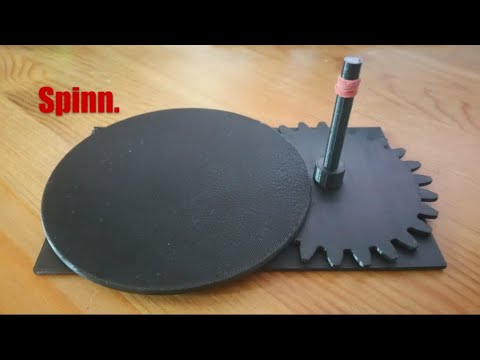 Creating a Spinny Thing that I can film Spinny Things on - YouTube