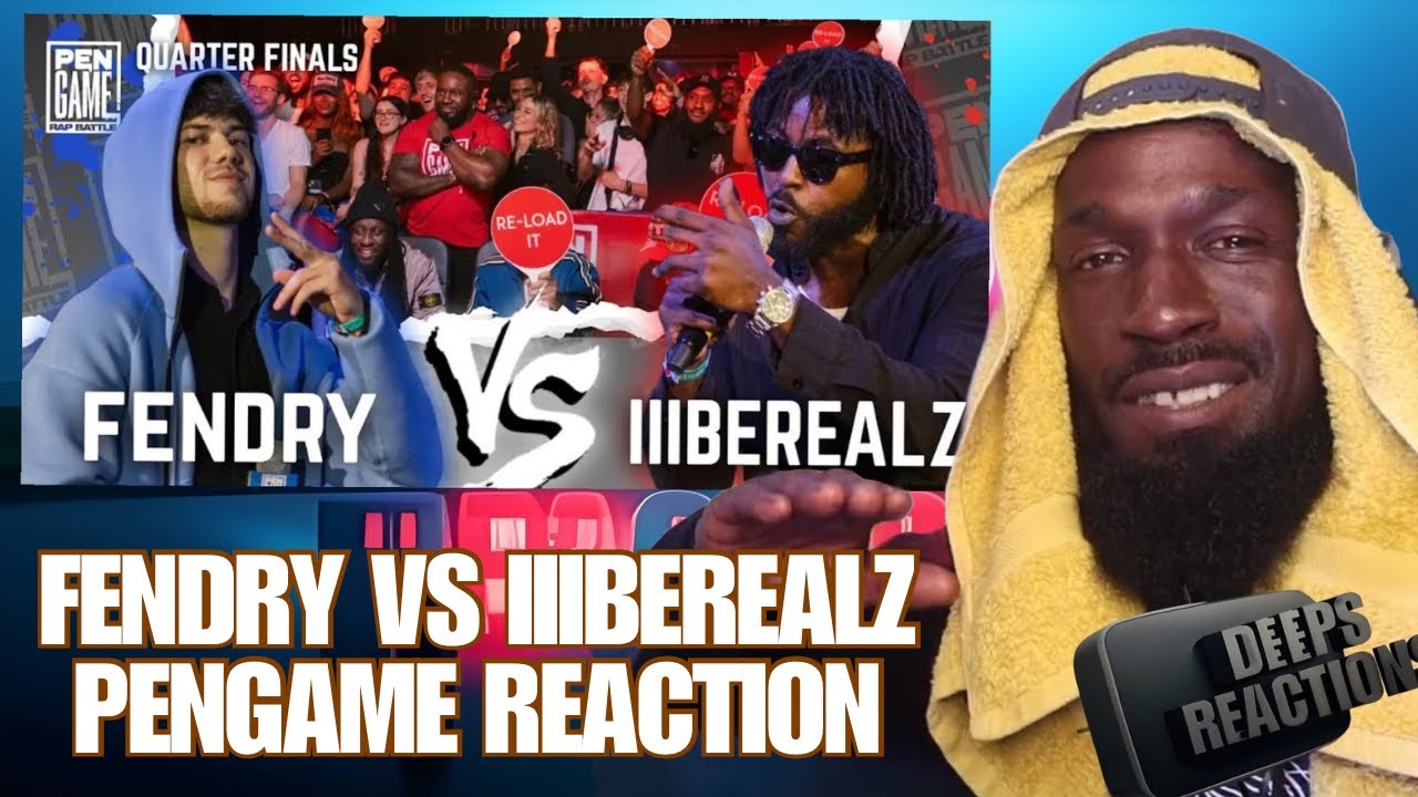FENDRY vs iiiBEREALZ | PenGame Rap Battle 2025 (Reaction) | Deepsspeaks ...