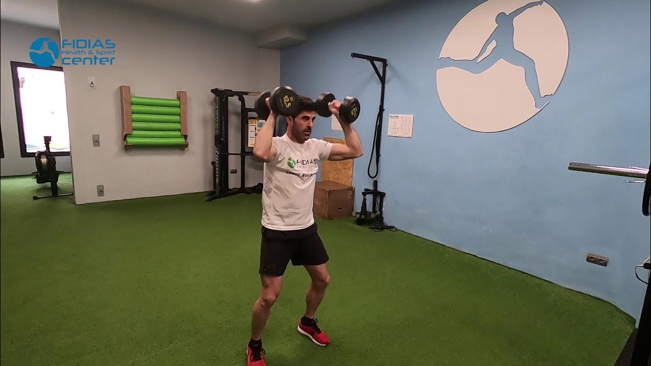 PUSH PRESS MANCUERNAS - YouTube