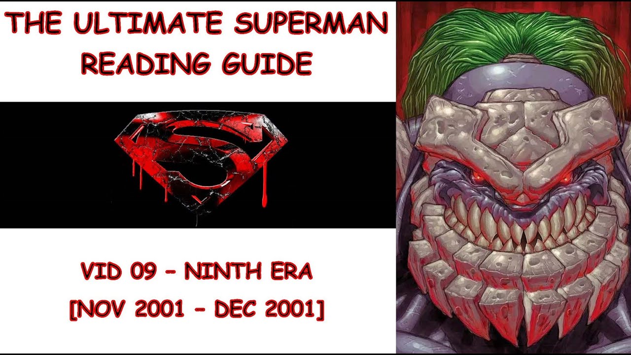 The Ultimate Superman Reading Guide [1991-2011] - Vid 09 - Ninth Era ...