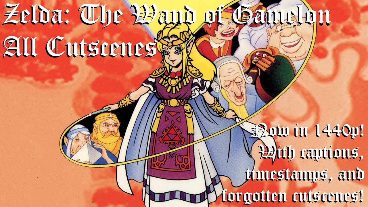 Zelda: The Wand of Gamelon - All Cutscenes (1440p) - YouTube