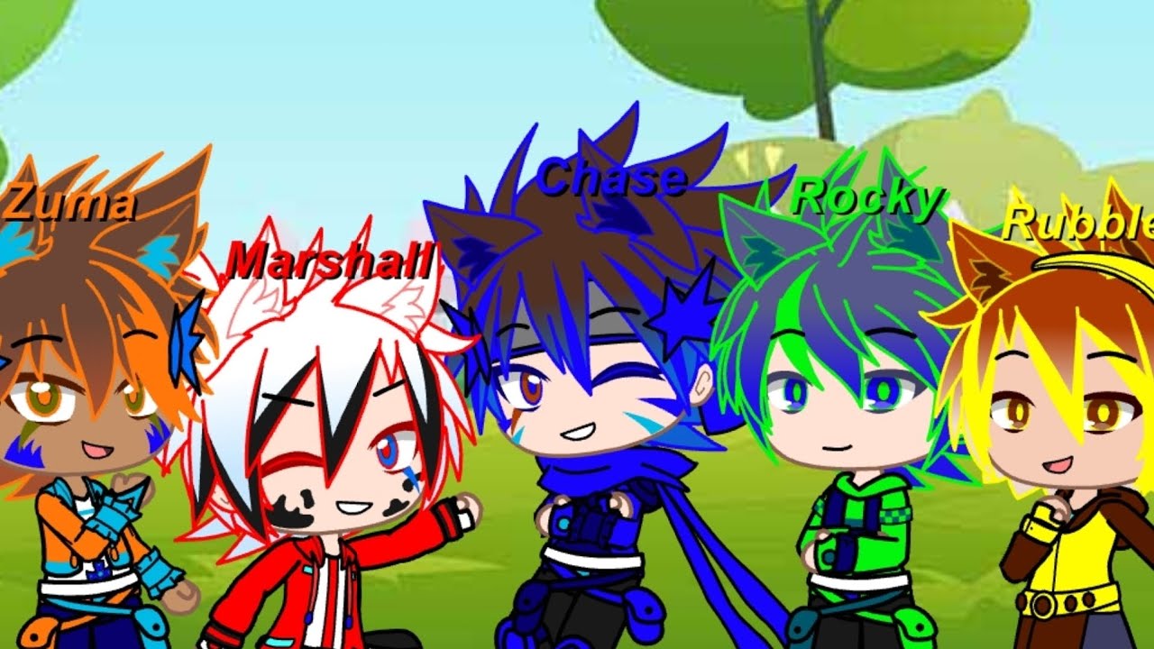 Paw Patrol - These Days - Kwintek Chase, Marshall, Rubble, Rocky, Zuma ...