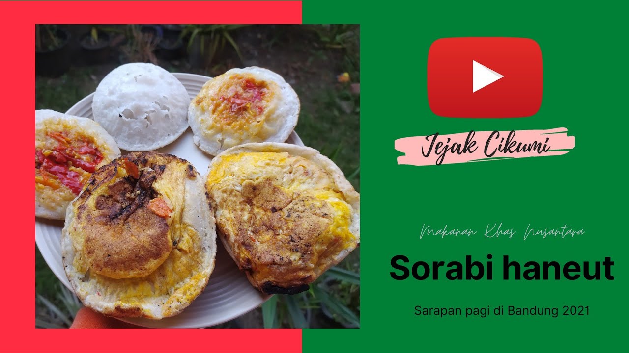 Sarapan Sorabi haneut di Bandung | Proses pembuatan serabi - YouTube