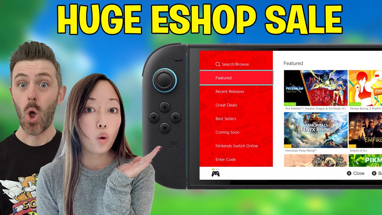 Nintendo’s HUGE New eShop Sale is Packed with Deals - YouTube