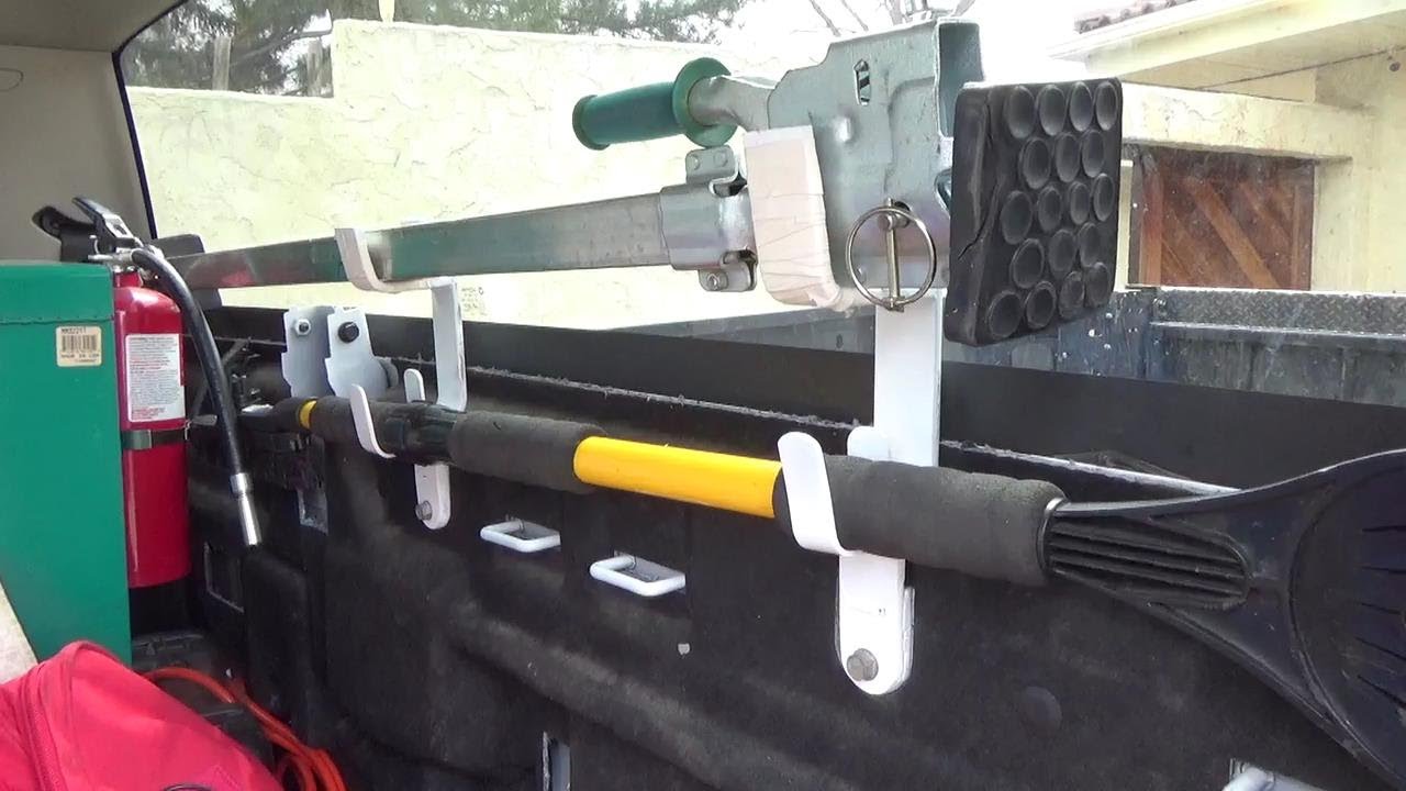 Rear window tool rack - YouTube