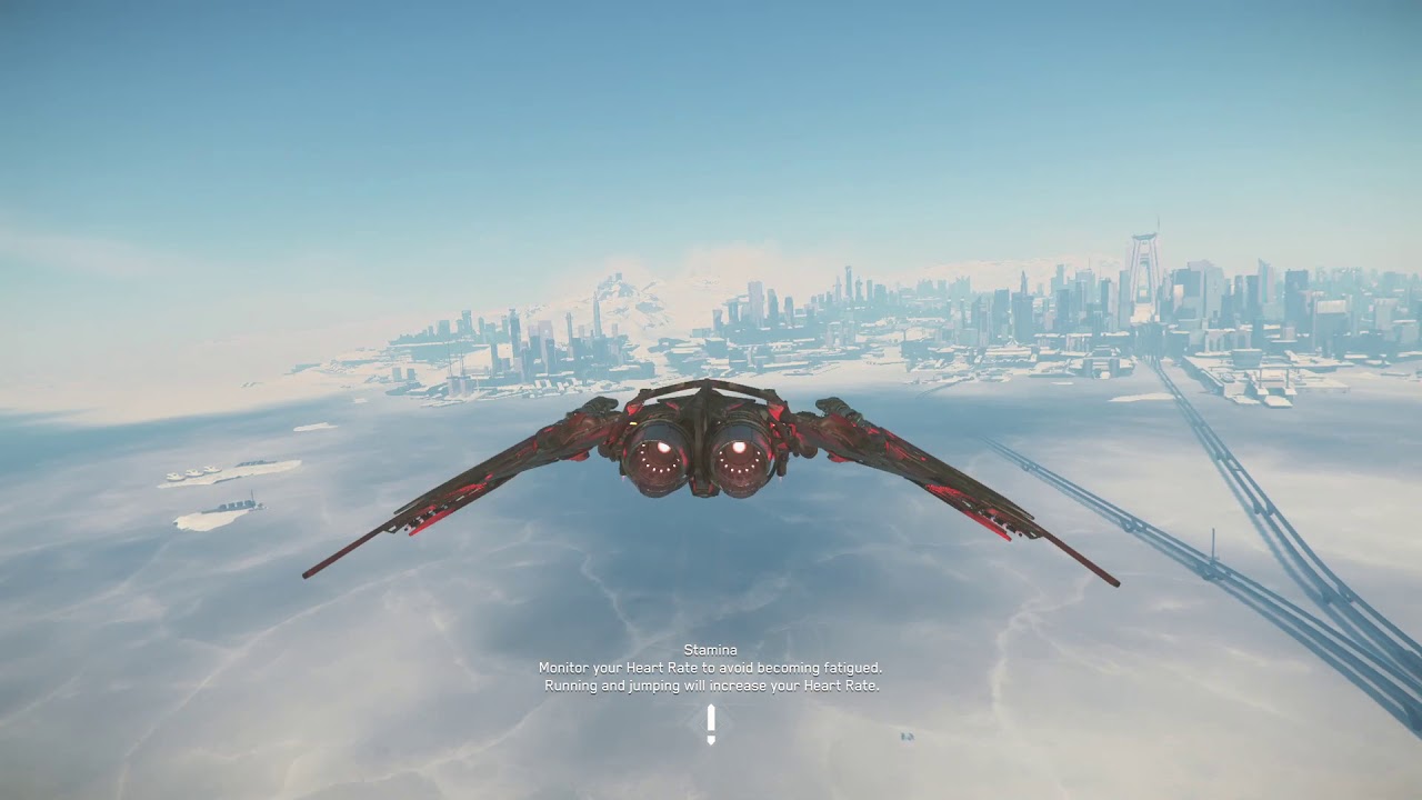 Star Citizen Flight Test Esperia Glaive - YouTube