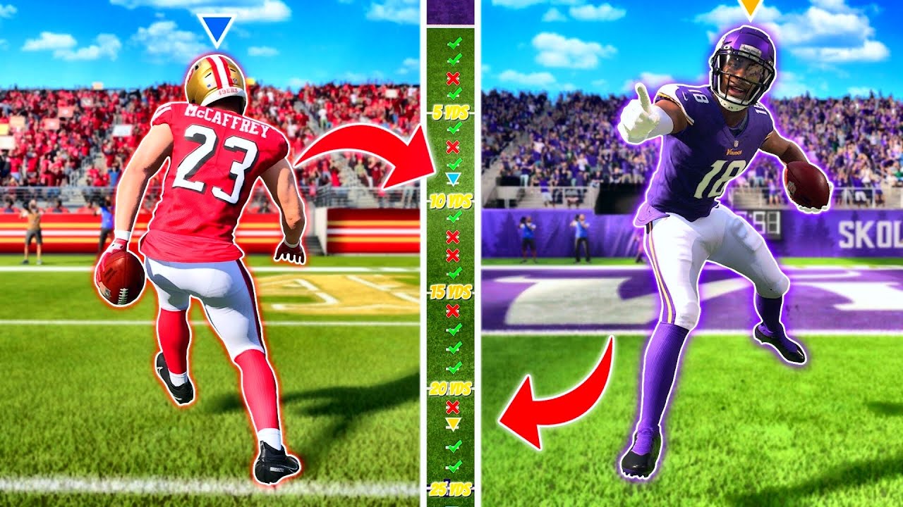 I tried to score 100 touchdowns from every single yard line - YouTube