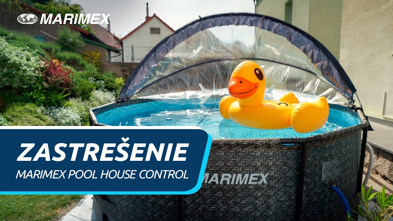 Zastrešenie Marimex Pool House Control - YouTube