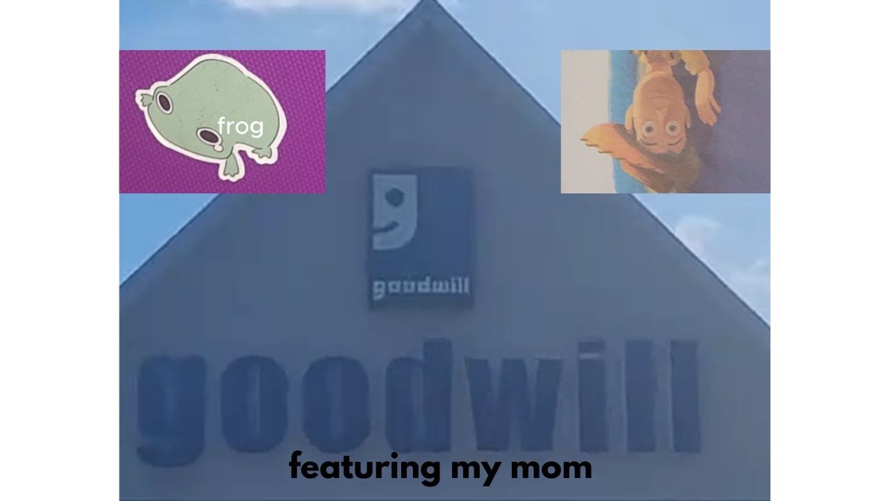 having fun at goodwill/goodwill hunting - YouTube