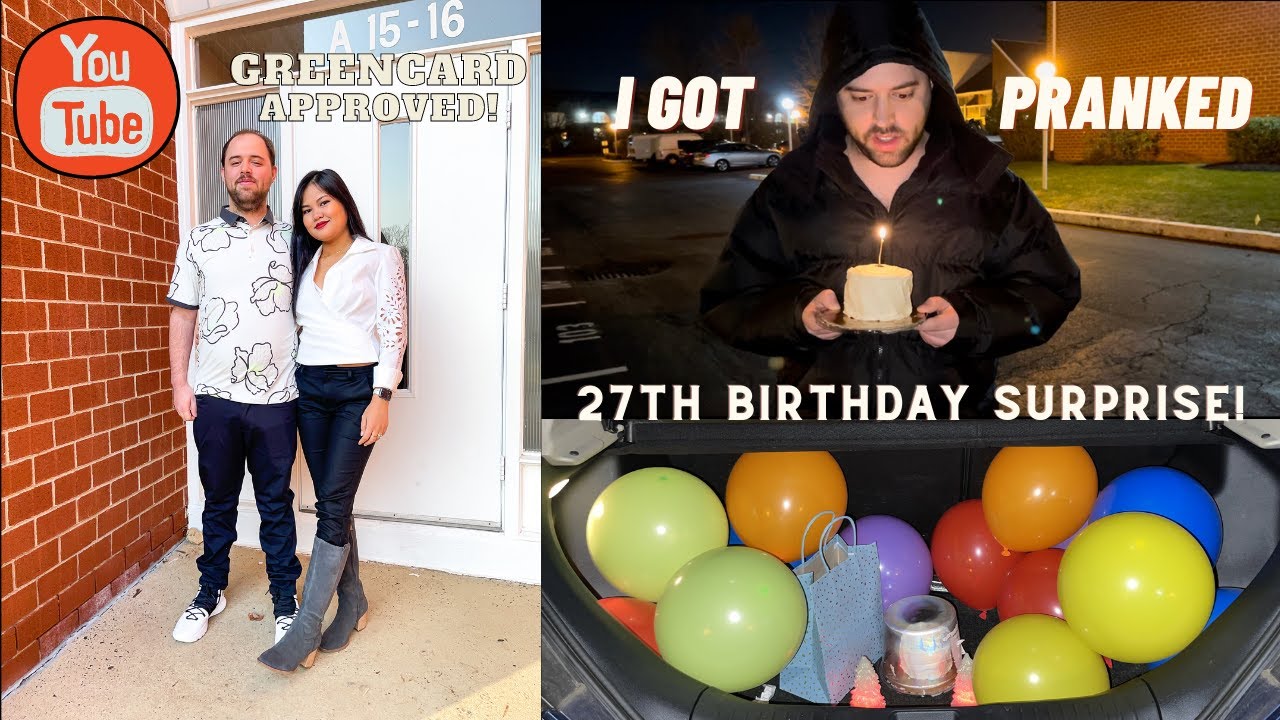 CAR SCRATCH PRANK | SURPRISING MY HUSBAND ON HIS 27TH BIRTHDAY! - YouTube
