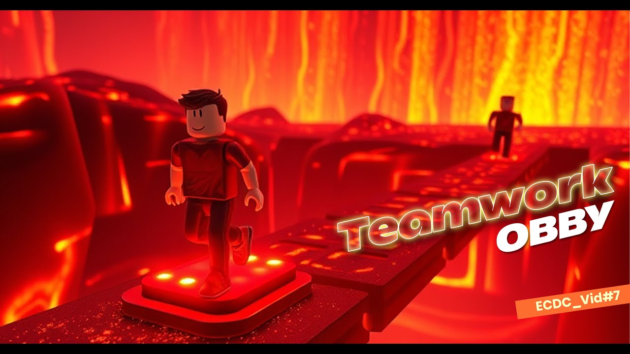 🔥 Survive the Rising Lava in Teamwork Obby | Epic Roblox Adventure! (No ...