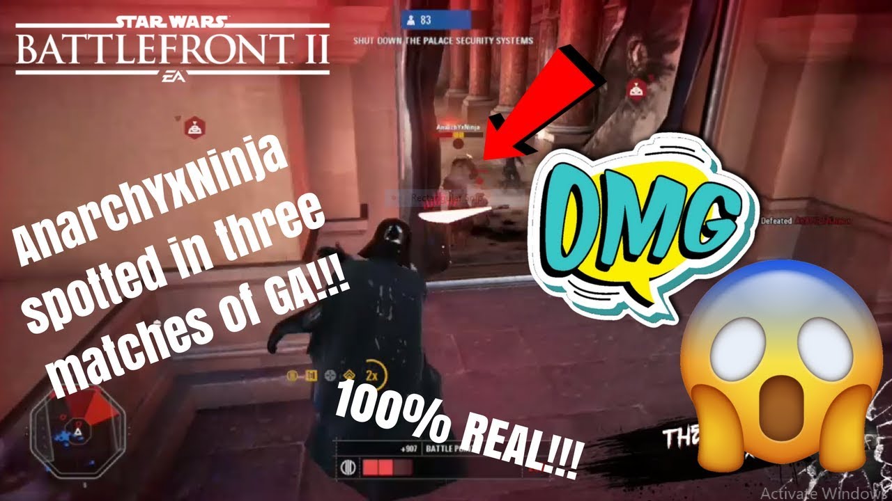 AnarchYxNinja IS IN THE GAME!!! (100% REAL!!!) - Star Wars Battlefront ...