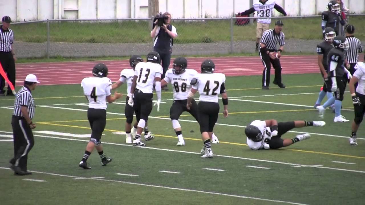 Justice Augafa, South Wolverine, Still Fab 5, Alaska Football - YouTube