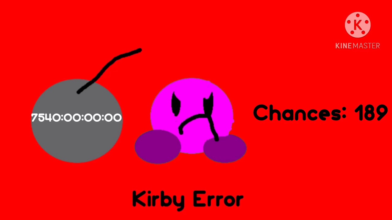 Kirby Error 1 (Barney Error 1) (Part 9) - YouTube